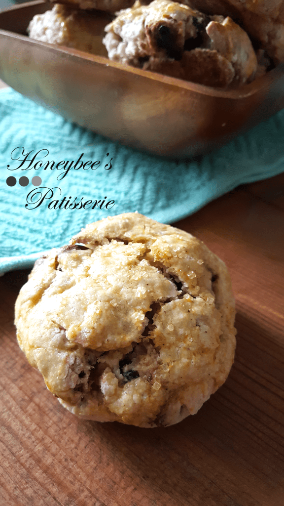 Cherry Chocolate Chip Scones – Honeybee's Patisserie