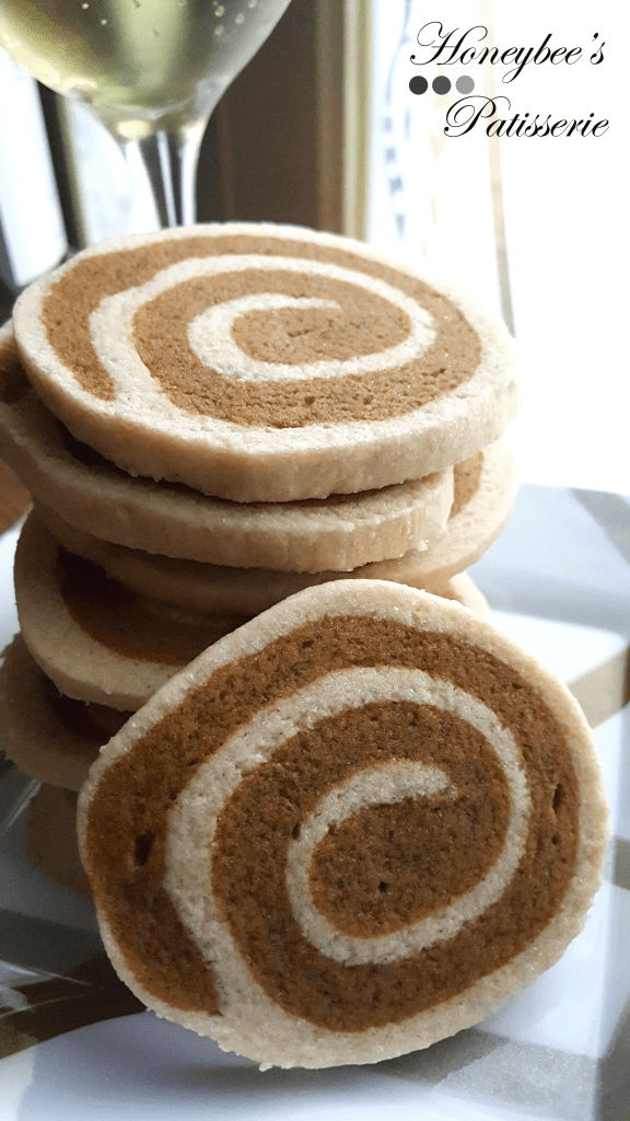 Ginger Lemon Pinwheel Cookies – Honeybee's Patisserie